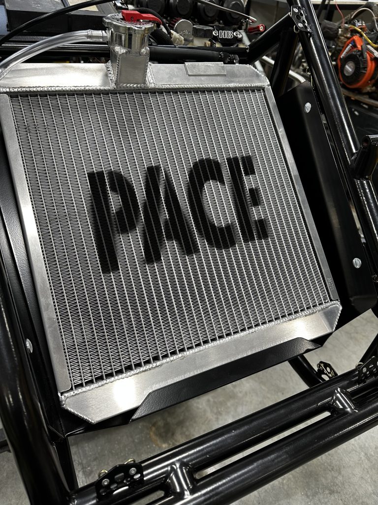 Drop Down Radiator Tray – Pace Chassis